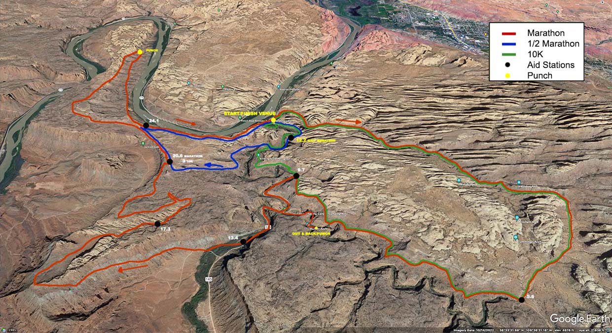The Course | Moab Trail Marathon
